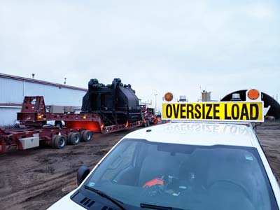 Bucyrus 495 BI Dipper – Returning to Mine by Heavy Haul – Gemini ...